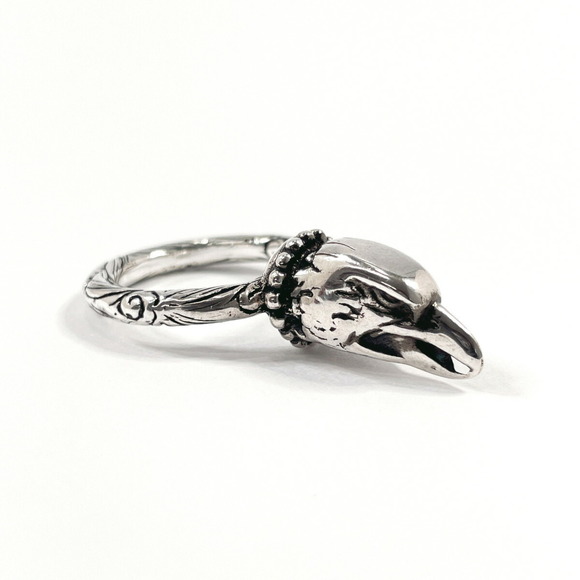 Gucci | Accessories | Gucci Eagle Head Anger Forest Ringring Silver 925 ...